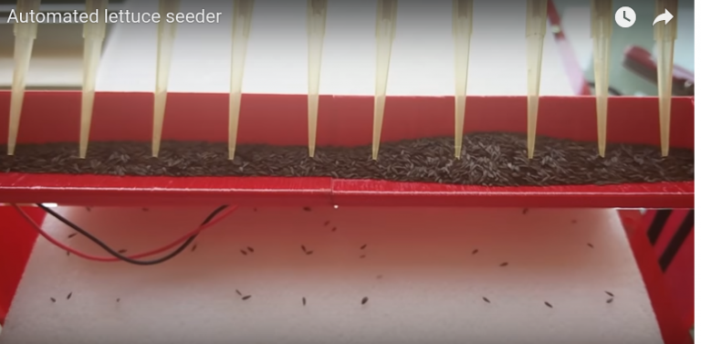 Seed sowing robot – Agroecology lab